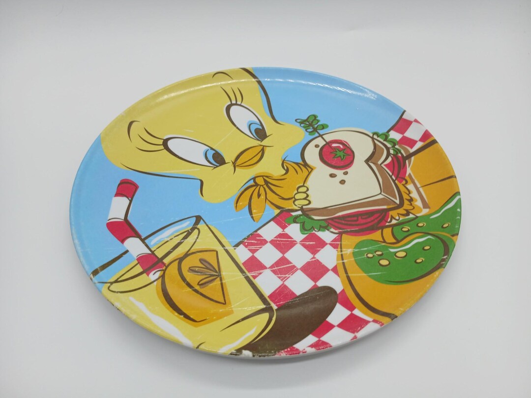 Vintage Looney Tunes Tweety Bird Plate - Etsy