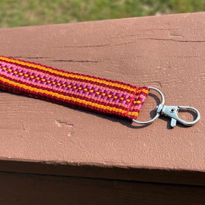Hand Woven Wristlet With Swivel Clip - Etsy