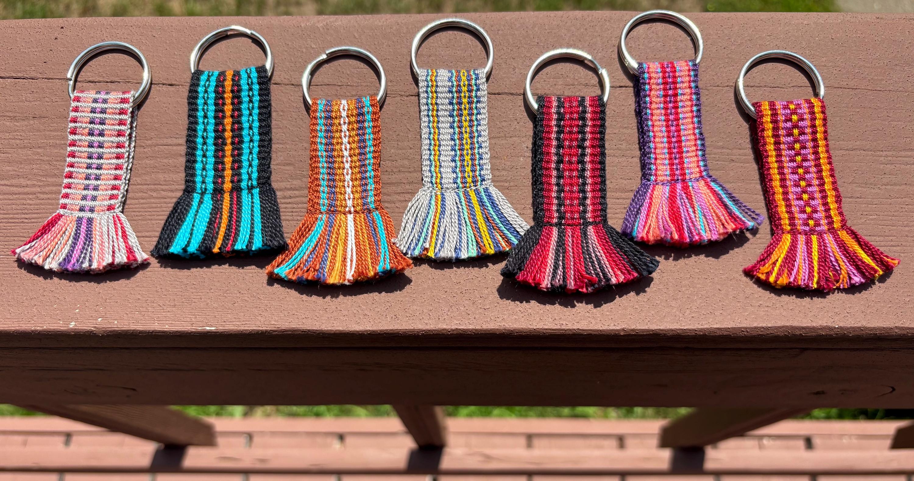Hand Woven Key Chain - Etsy