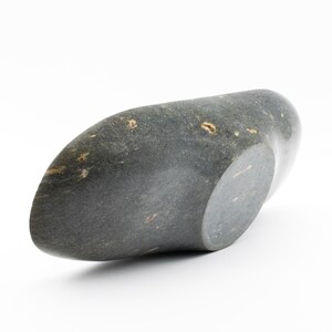 Unique Curved Stone Centerpiece - Garnet Inclusions - Handcrafted ...