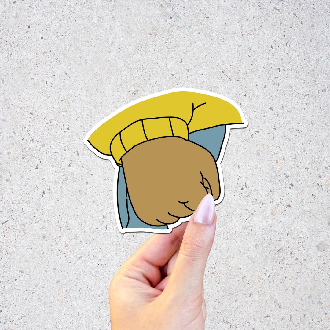 Arthur's Fist Meme Sticker Car Decal Bumper Sticker Funny Car Stickers ...