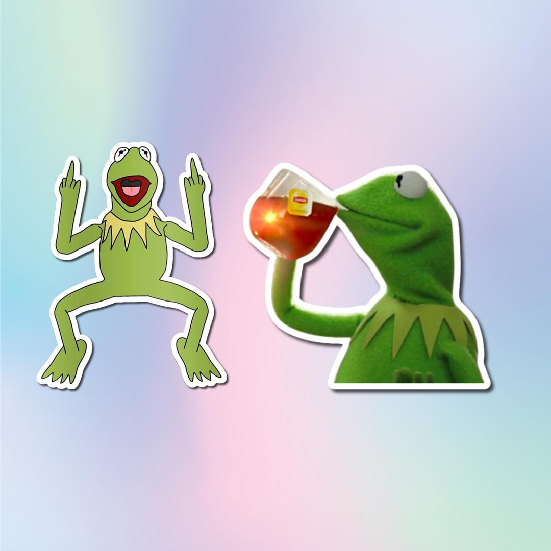 Kermit Bundle Kermit Car Sticker Car Decal Bumper Sticker the Muppets ...