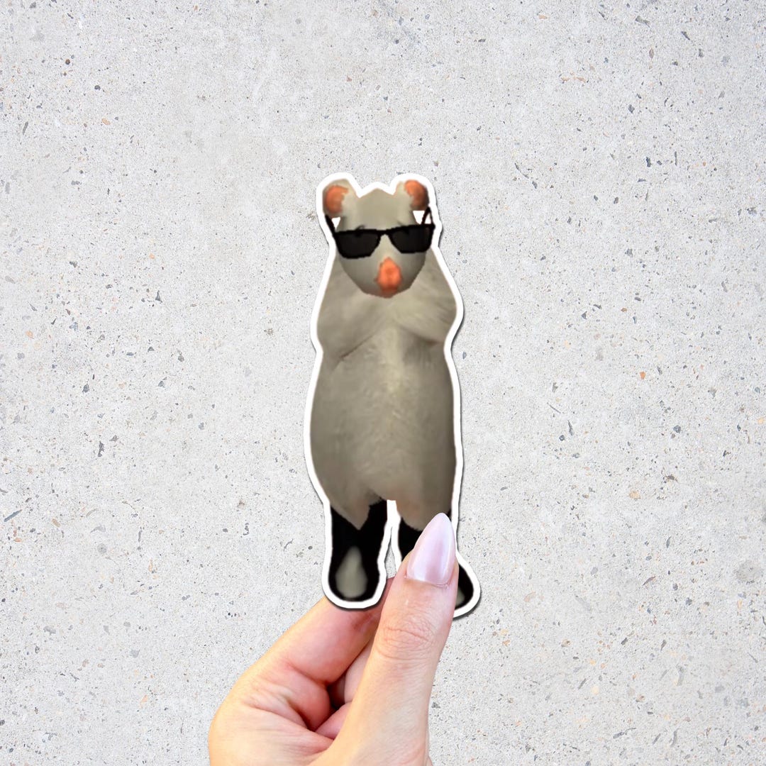 Dancing Rat Meme Sticker Car Sticker Car Decal Bumper Sticker Funny Car ...