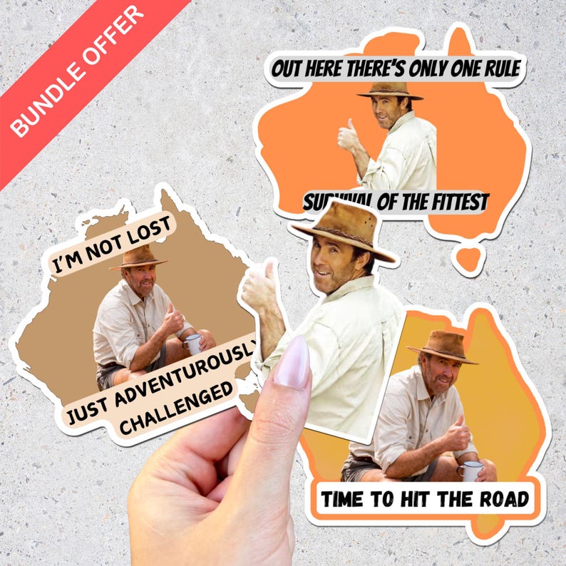The Russell Coight Mega Sticker Bundle - Etsy Australia