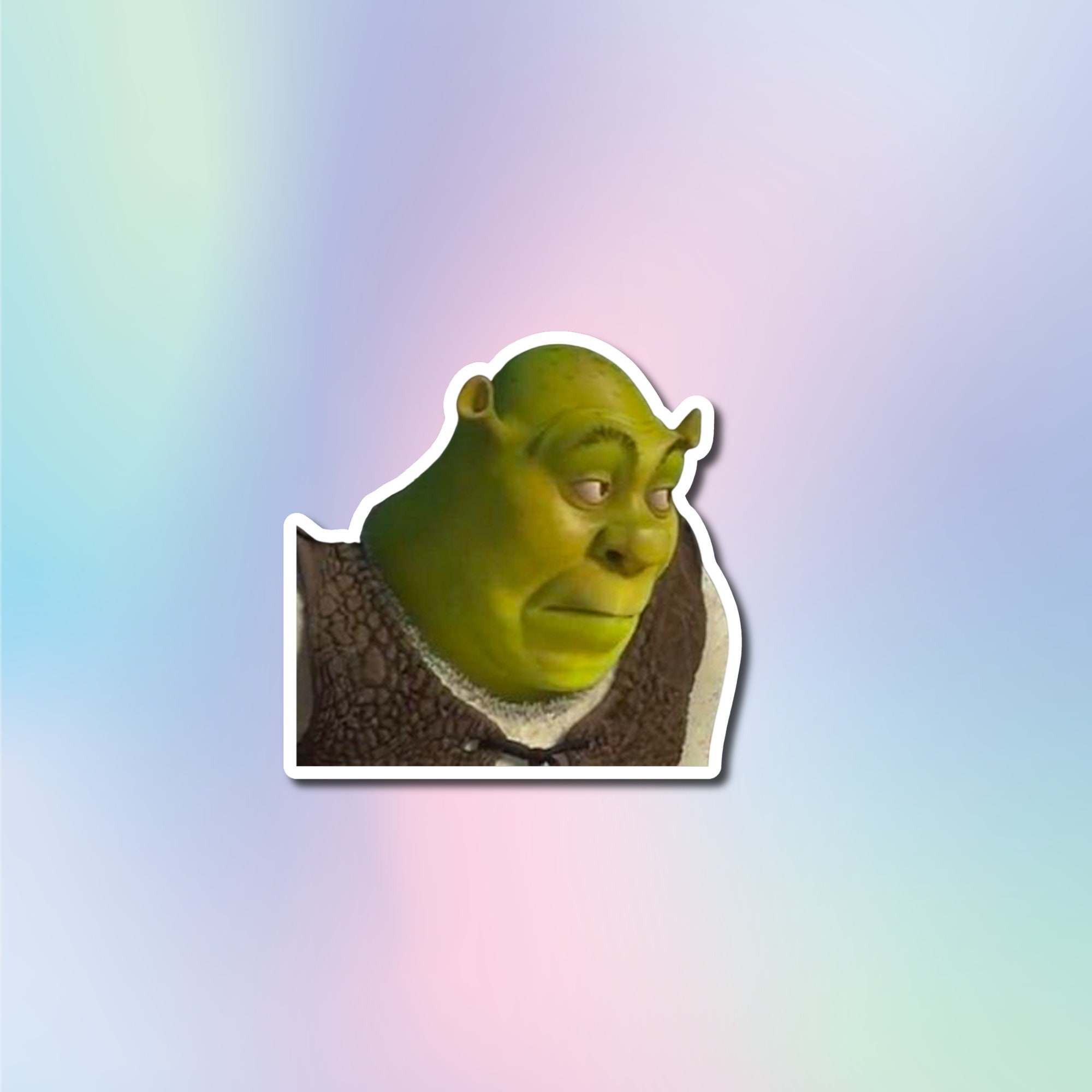 Shrek Car Sticker Car Decal Bumper Sticker Funny Car Stickers Meme ...