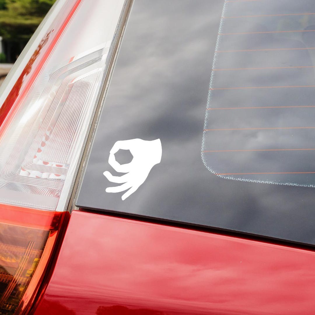 Gotcha Hand Decal Car Sticker Car Decal Bumper Sticker Funny Car ...