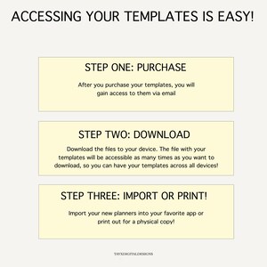 Daily, Weekly, Monthly Planner Template Pack in Orange! Task Tracker ...