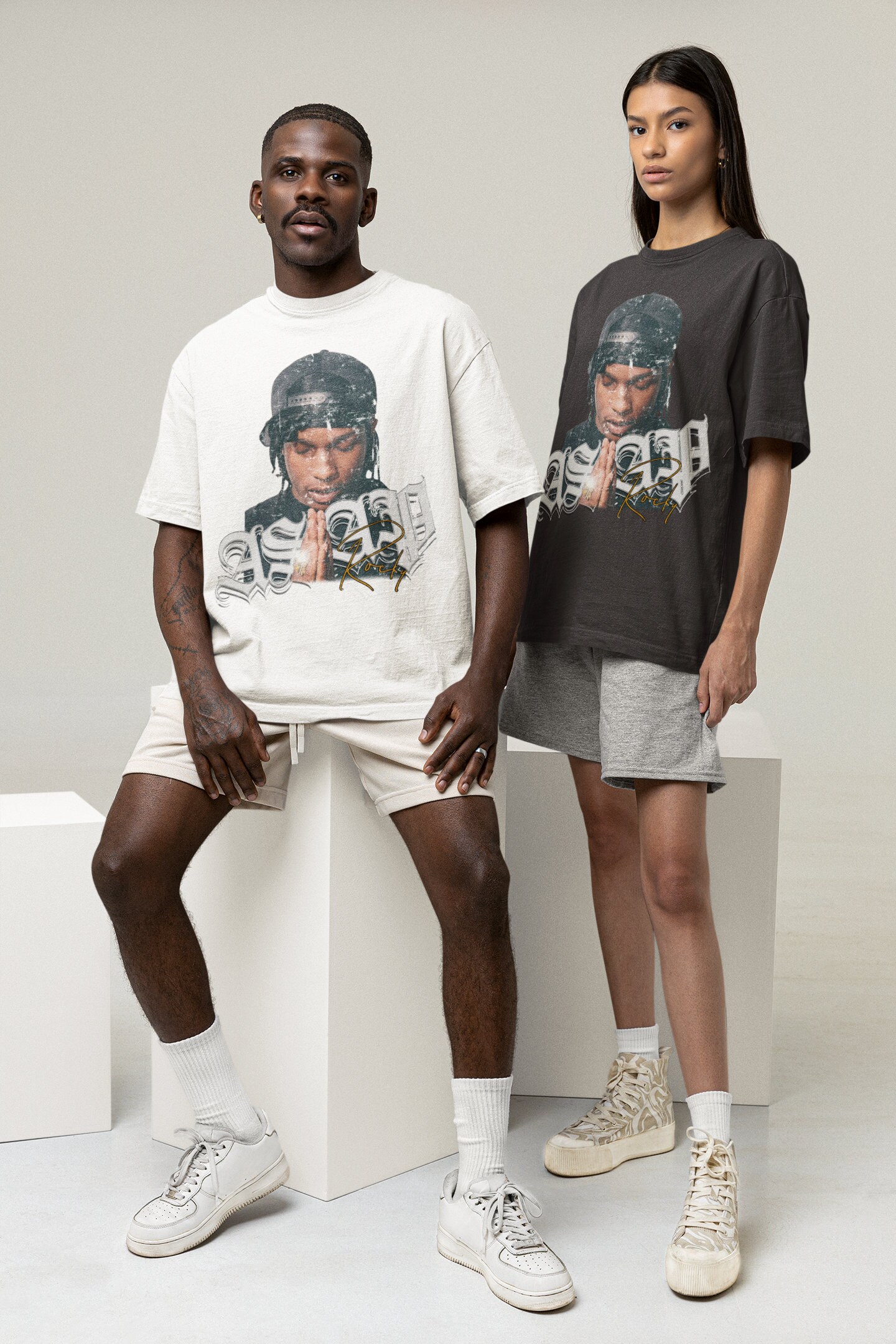 Asap Rocky Tshirt Asap Rocky Bootleg Tshirt Rapper Shirt - Etsy