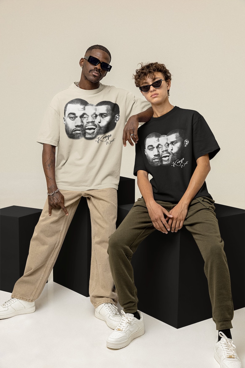 Vintage Kanye West Shirt, Bootleg Kanye Tshirt, Ye Tee, Kanye Merch ...