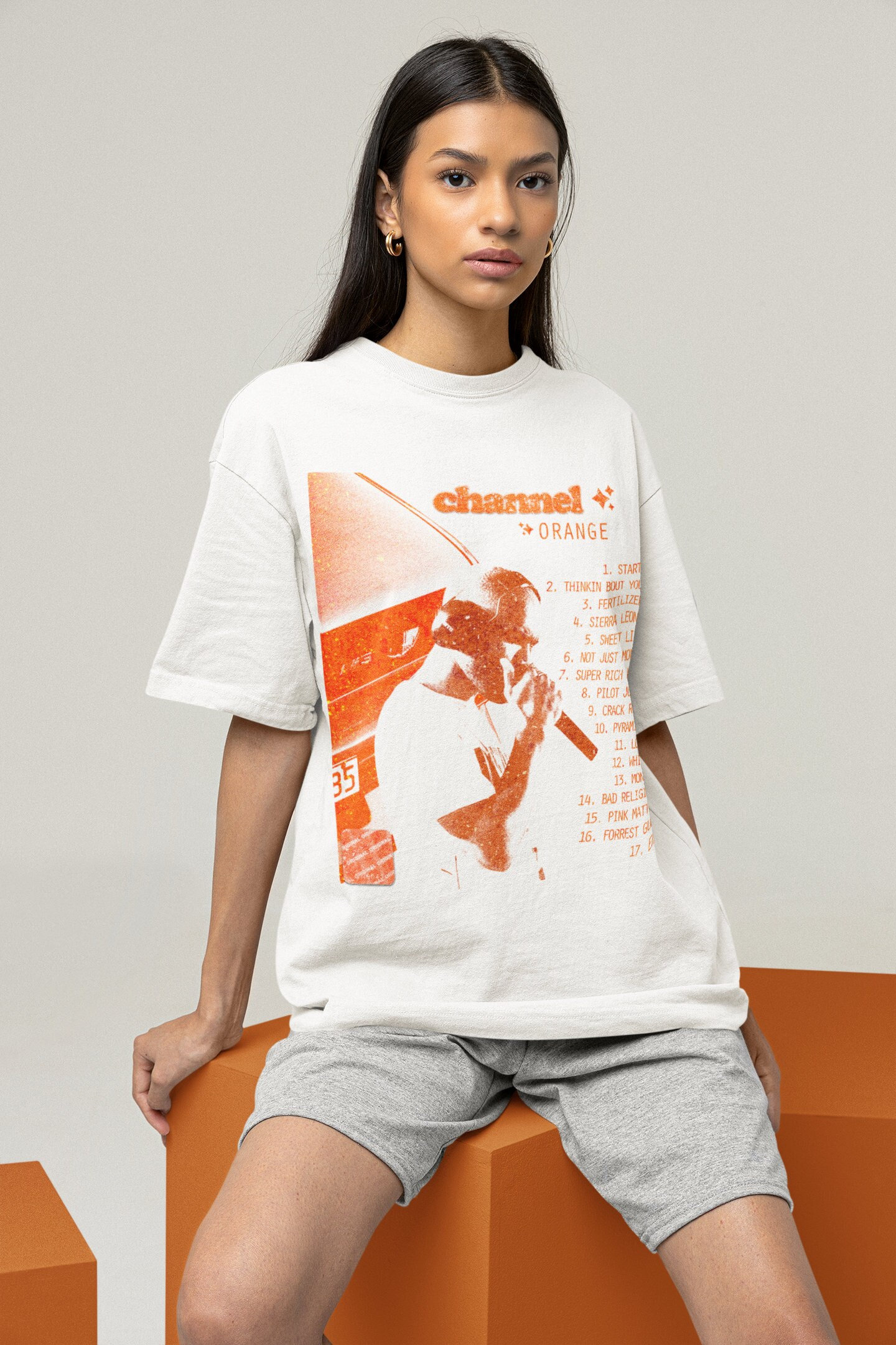 Channel Orange T-shirt , Frank Ocean Vintage 90s Style Graphic Shirt ...