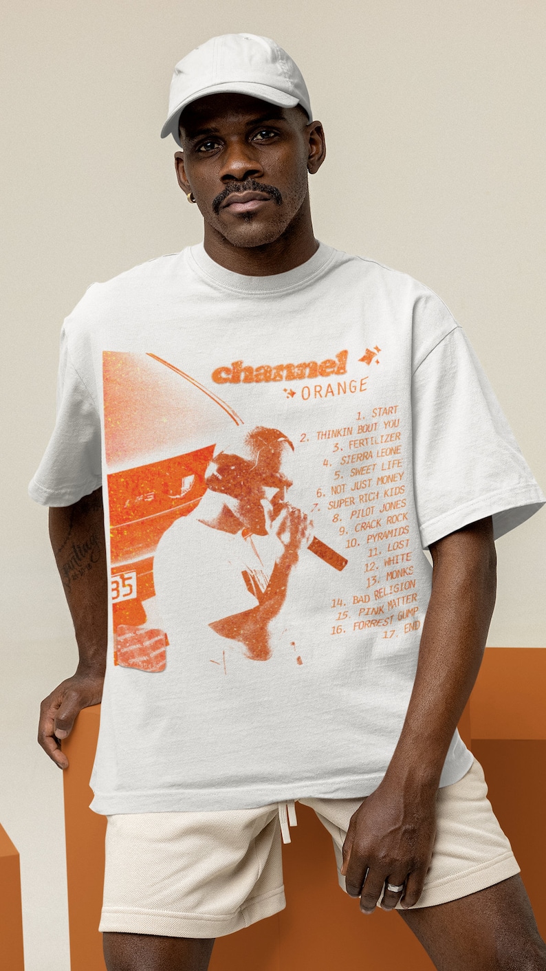 Channel Orange T-shirt , Frank Ocean Vintage 90s Style Graphic Shirt ...
