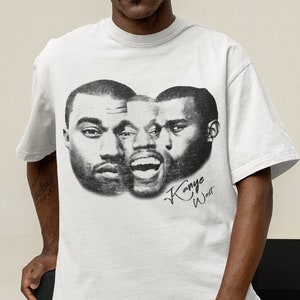 Vintage Kanye West Shirt, Bootleg Kanye Tshirt, Ye Tee, Kanye Merch ...