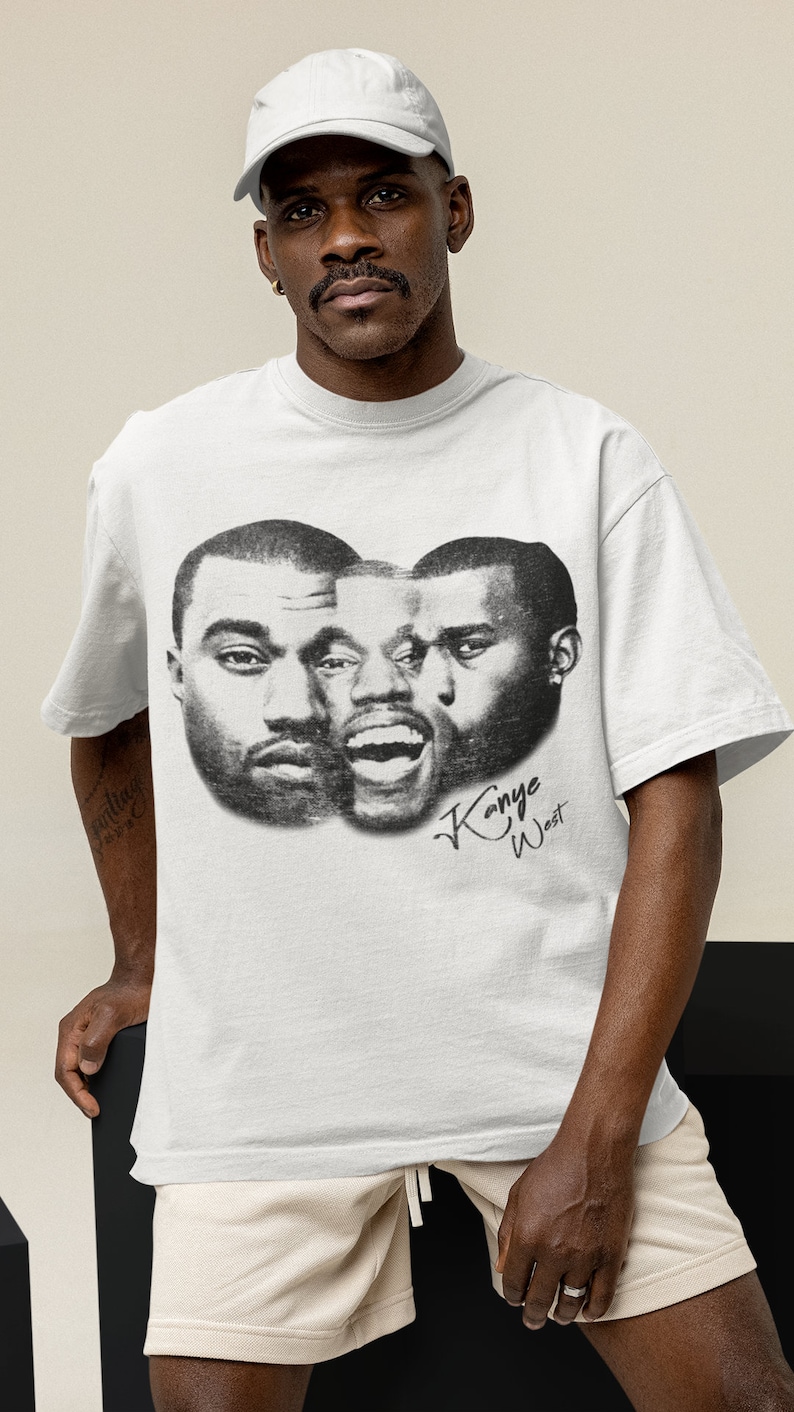 Vintage Kanye West Shirt, Bootleg Kanye Tshirt, Ye Tee, Kanye Merch ...