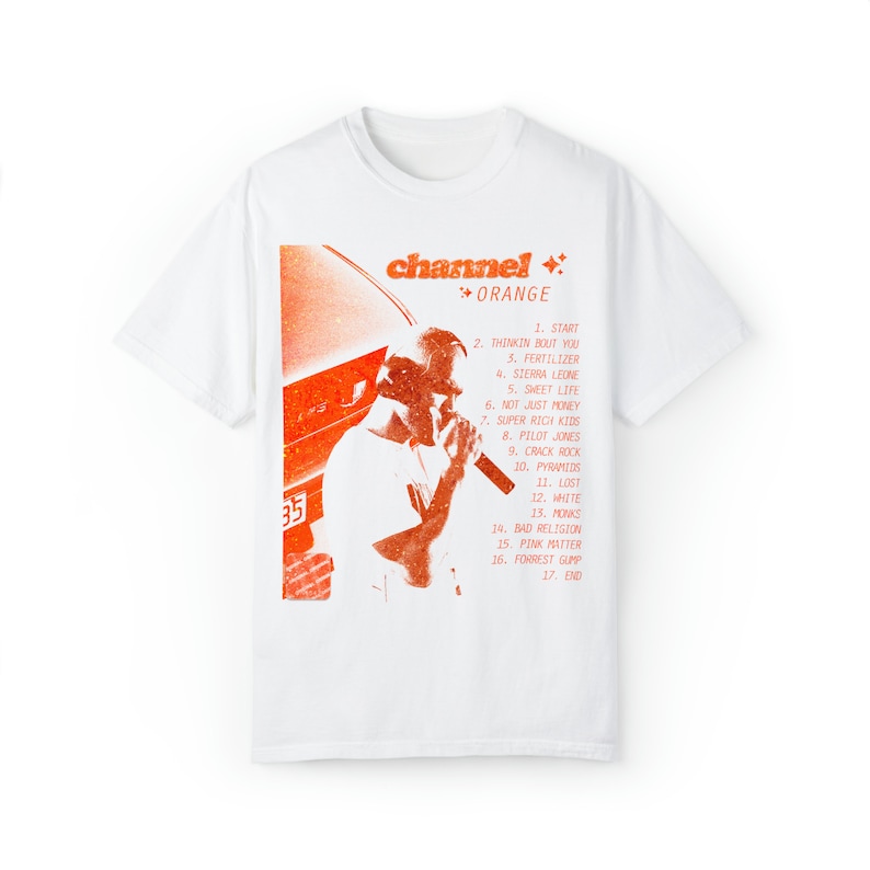 Channel Orange T-shirt , Frank Ocean Vintage 90s Style Graphic Shirt ...