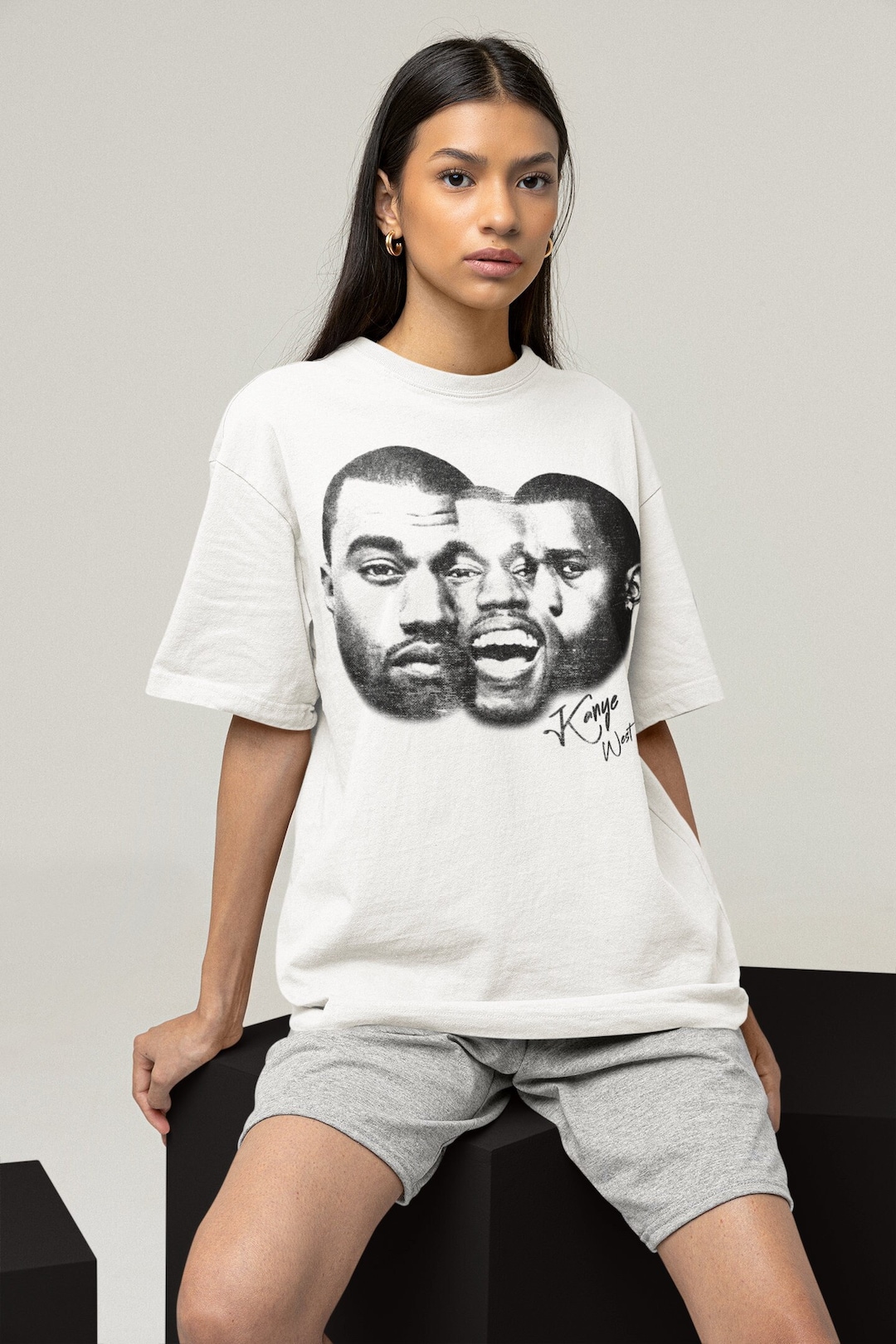 Vintage Kanye West Shirt, Bootleg Kanye Tshirt, Ye Tee, Kanye Merch ...