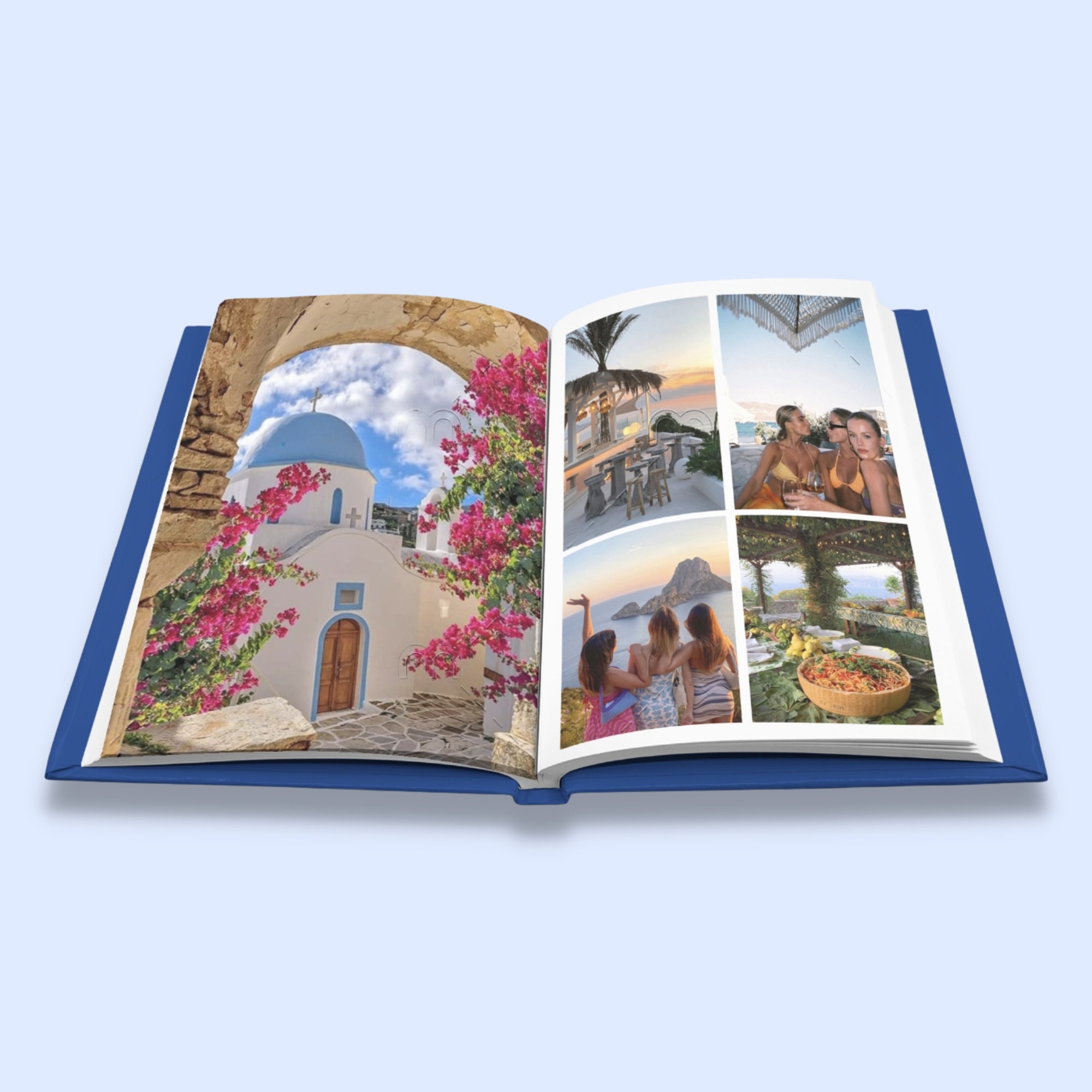 Travel Photo Album Template, Girls Trip Photobook, Decorative Custom ...
