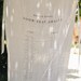 Linen Wedding Seating Chart / Table Plan - Etsy