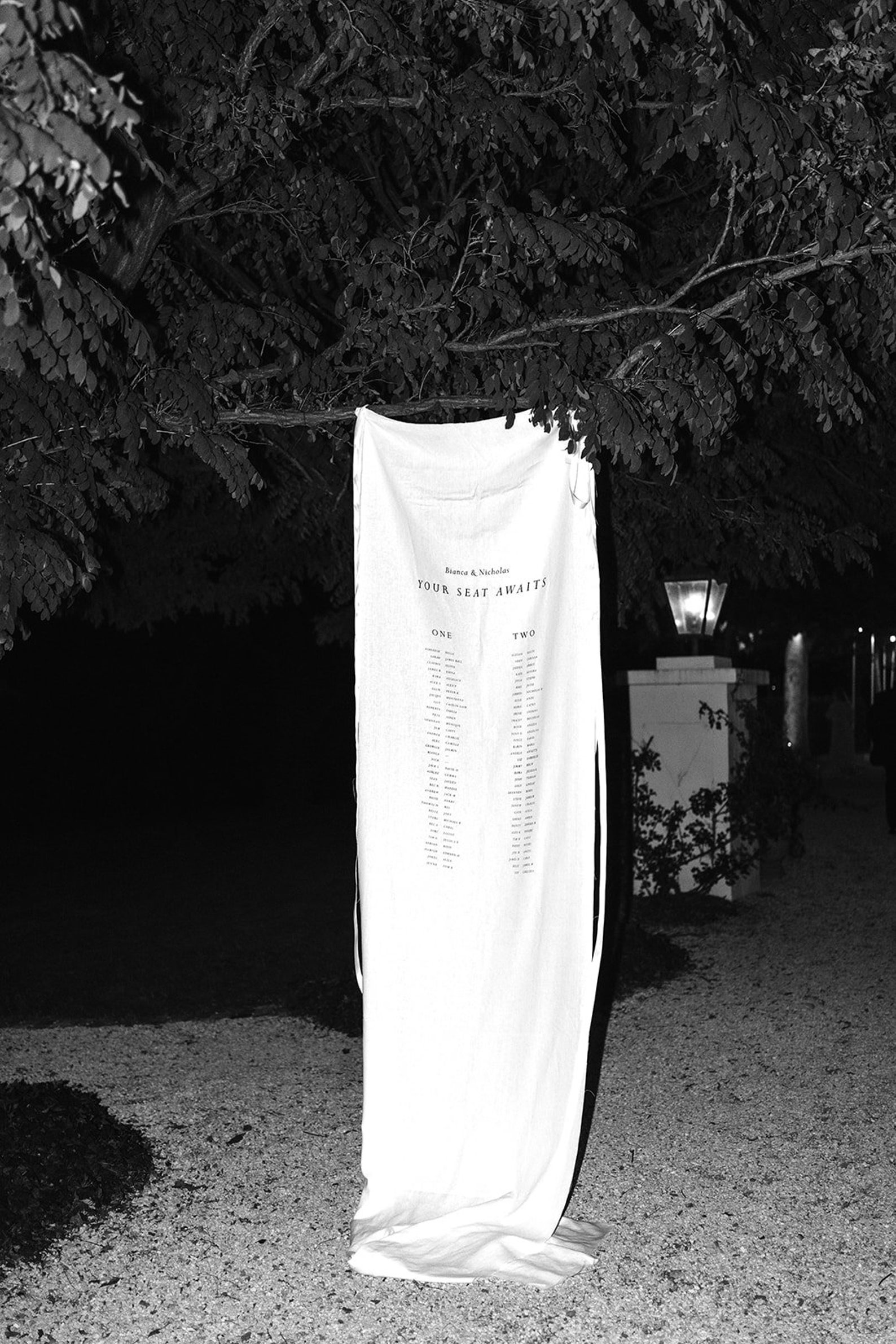 Linen Wedding Seating Chart / Table Plan - Etsy