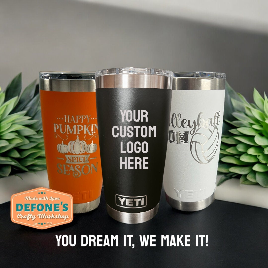CUSTOM Yeti 20oz Tumbler | Groomsman Gift | Birthday Gift | Custom Gift ...