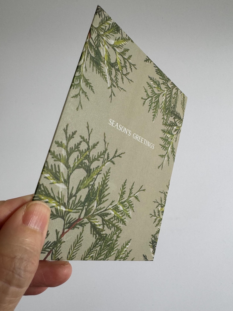 Christmas Card Boxed Set, Season's Greetings - Etsy