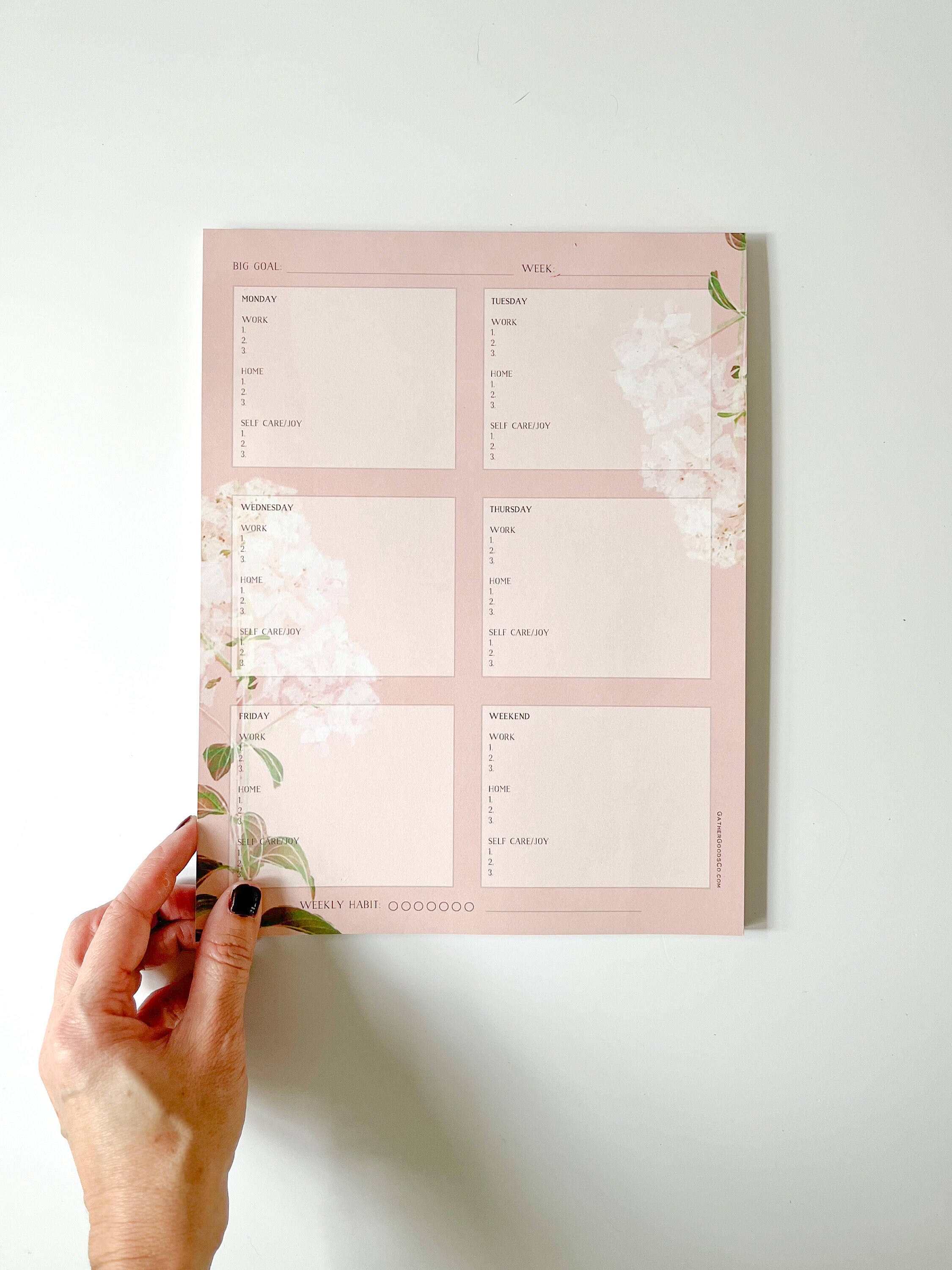 Weekly Notepad, Notepad Planner, to Do List Notepad, Planner Pad ...