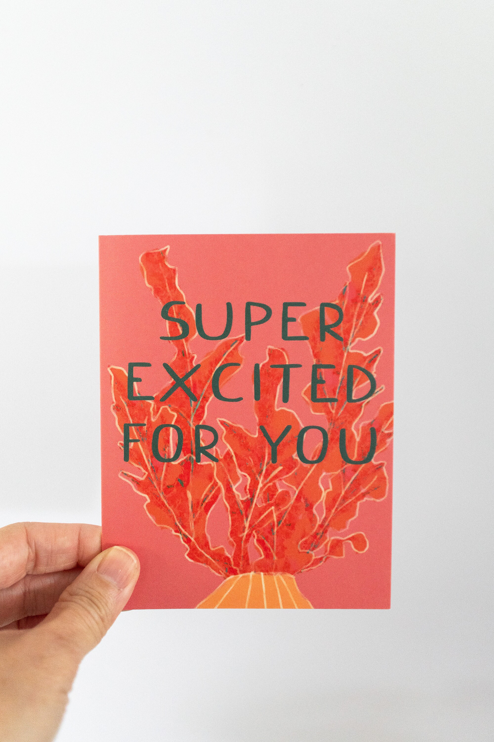 Congratulations Card – Super Excited for You | Handmade Greeting Card ...