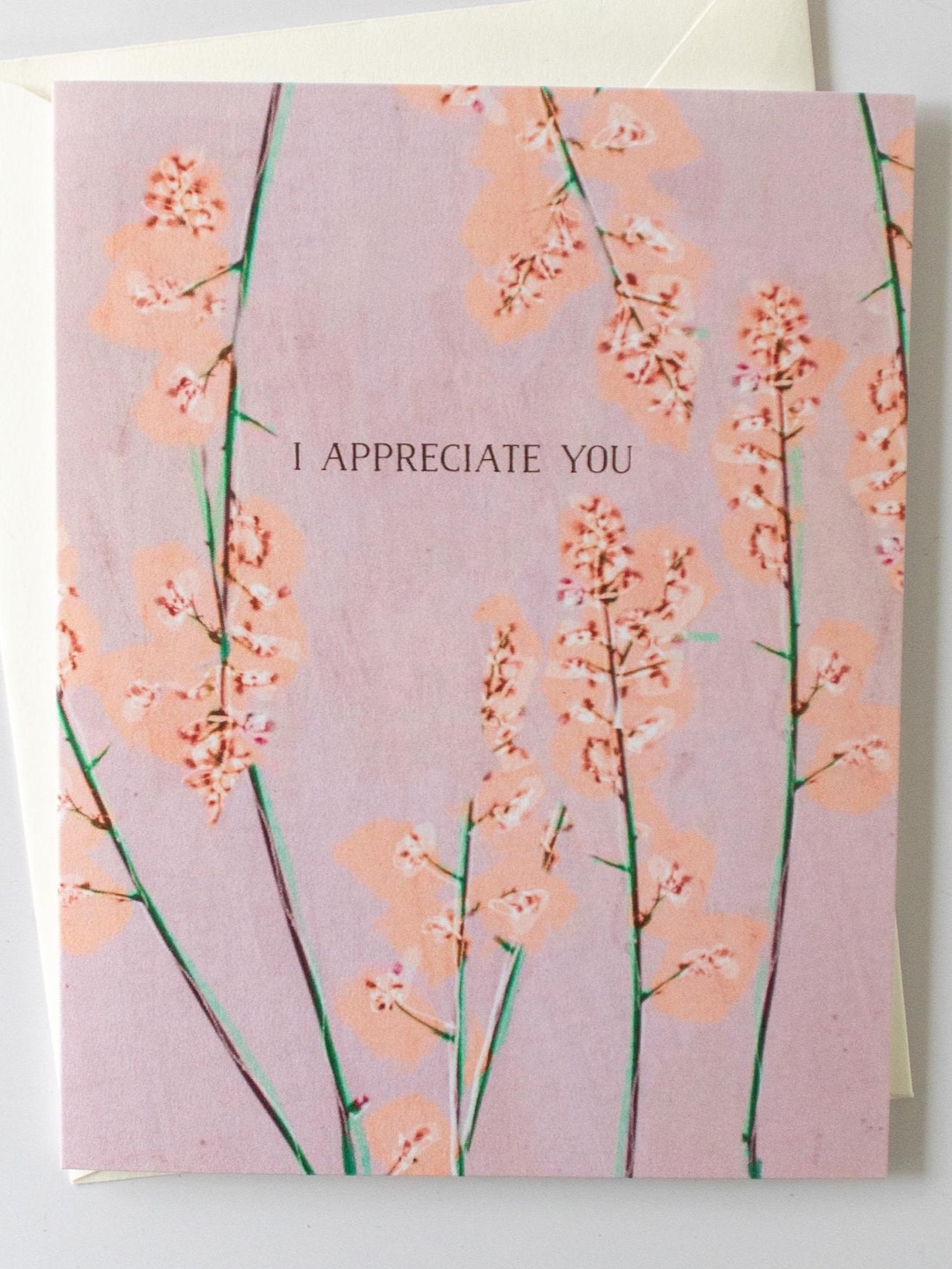 I Appreciate You Card, Friendship Note, Blank Inside - Etsy