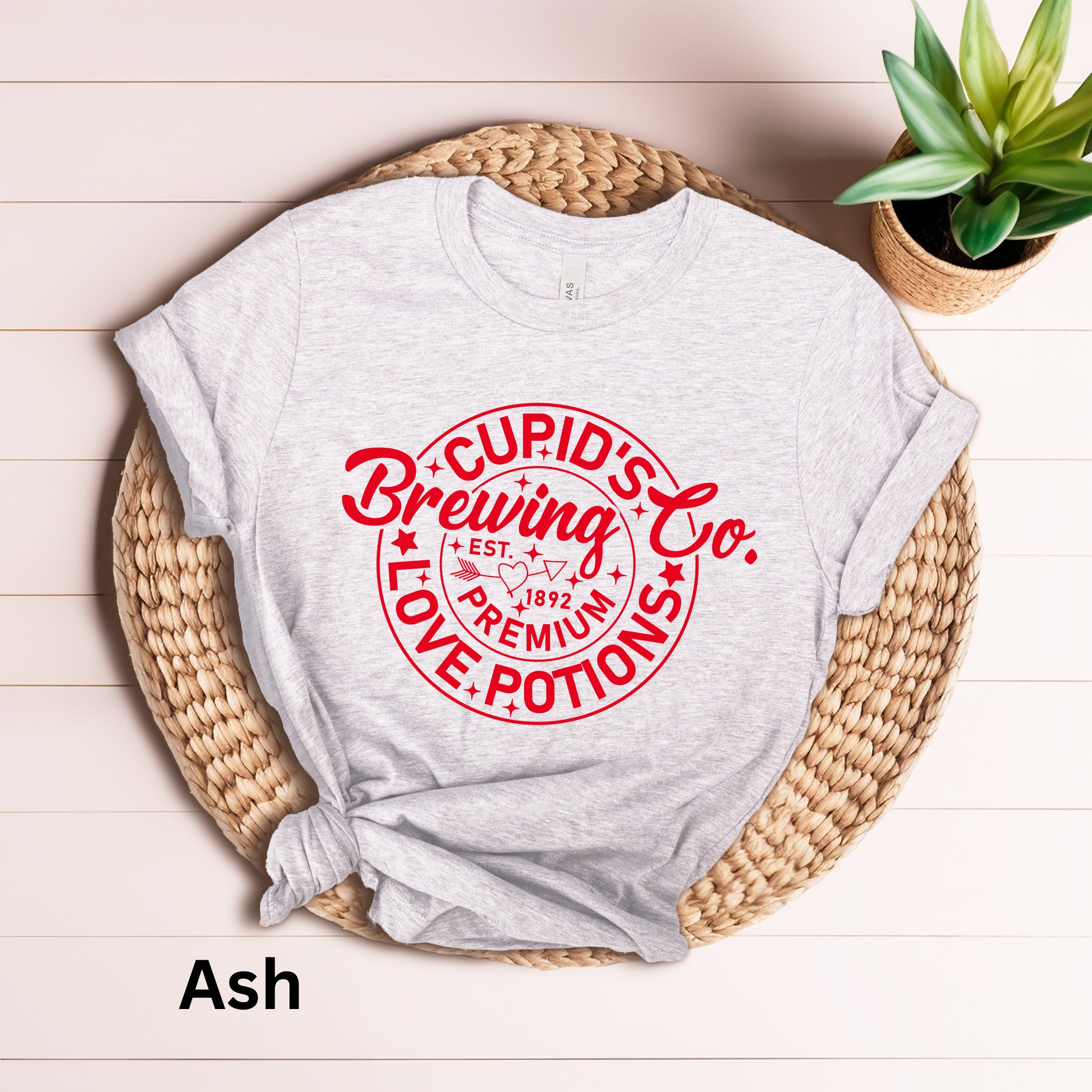 Cupid's, Love, Potions Shirt, Brewing Co Love Shirt, Cupid Graphic Tee ...
