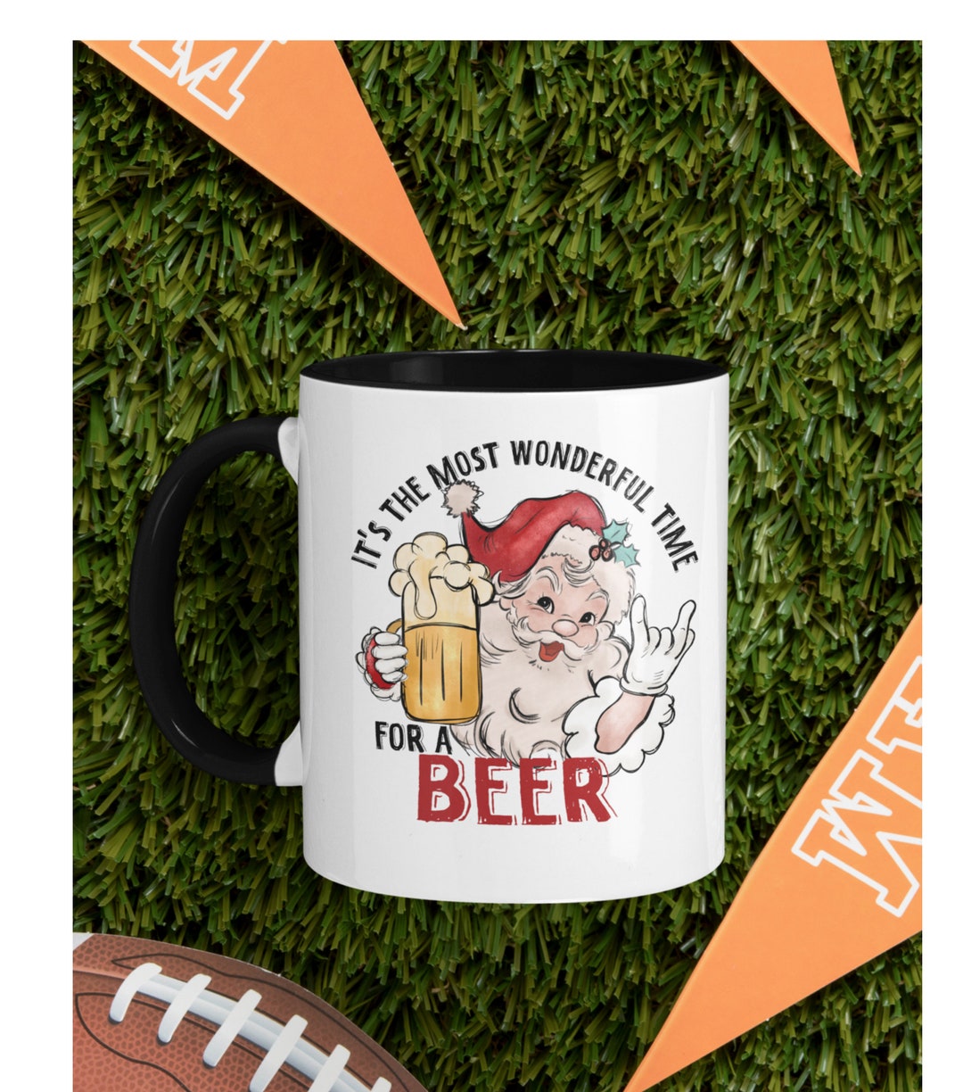 Beer Joke Mug, Santa Joke Mug, Santa and Beer Jokes Mug, Beer-lover Mug ...