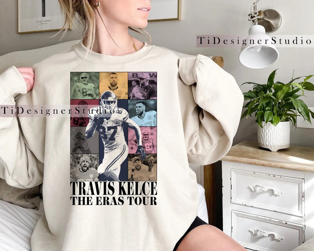 Travis Kelce 87 America Football Shirt and Sweatshirt Gift Merch for ...