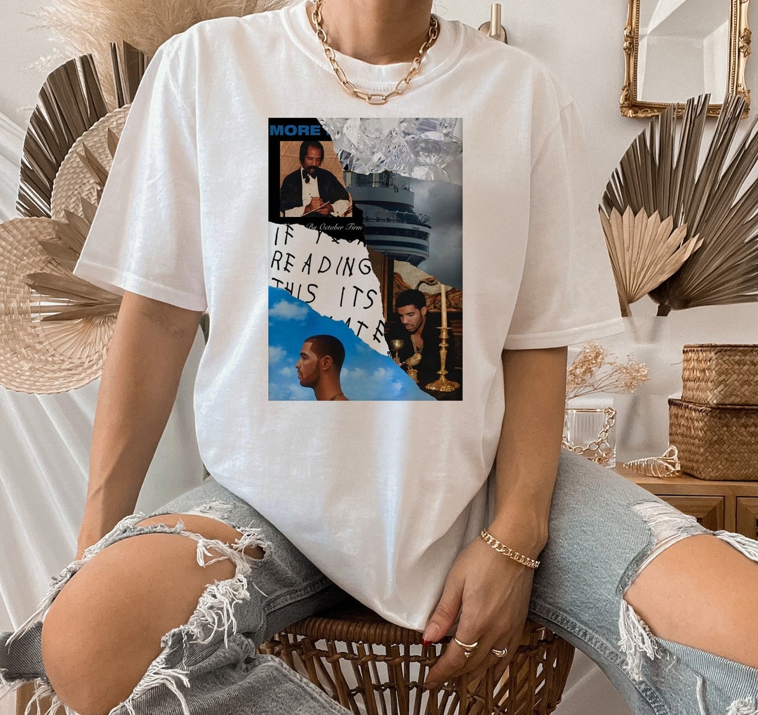 Drake Albums 21 Savage Shirt Merch, Rapper Shirt, Drake Its A All Blur ...