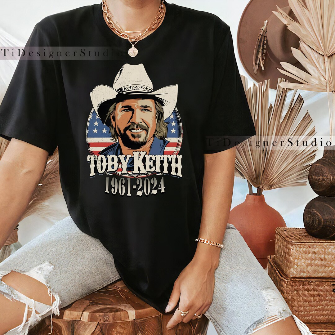 Toby Keith Memorial Country Song Shirt Gift Merch for Fans, Toby Keith ...