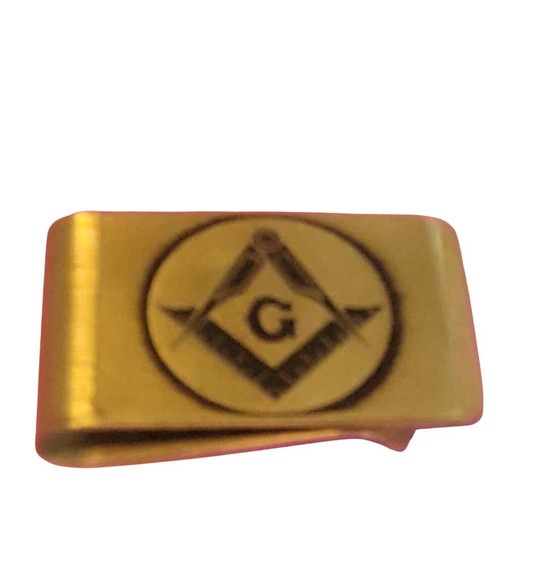 Vintage 50s/60s Freemason Money Clip - Etsy