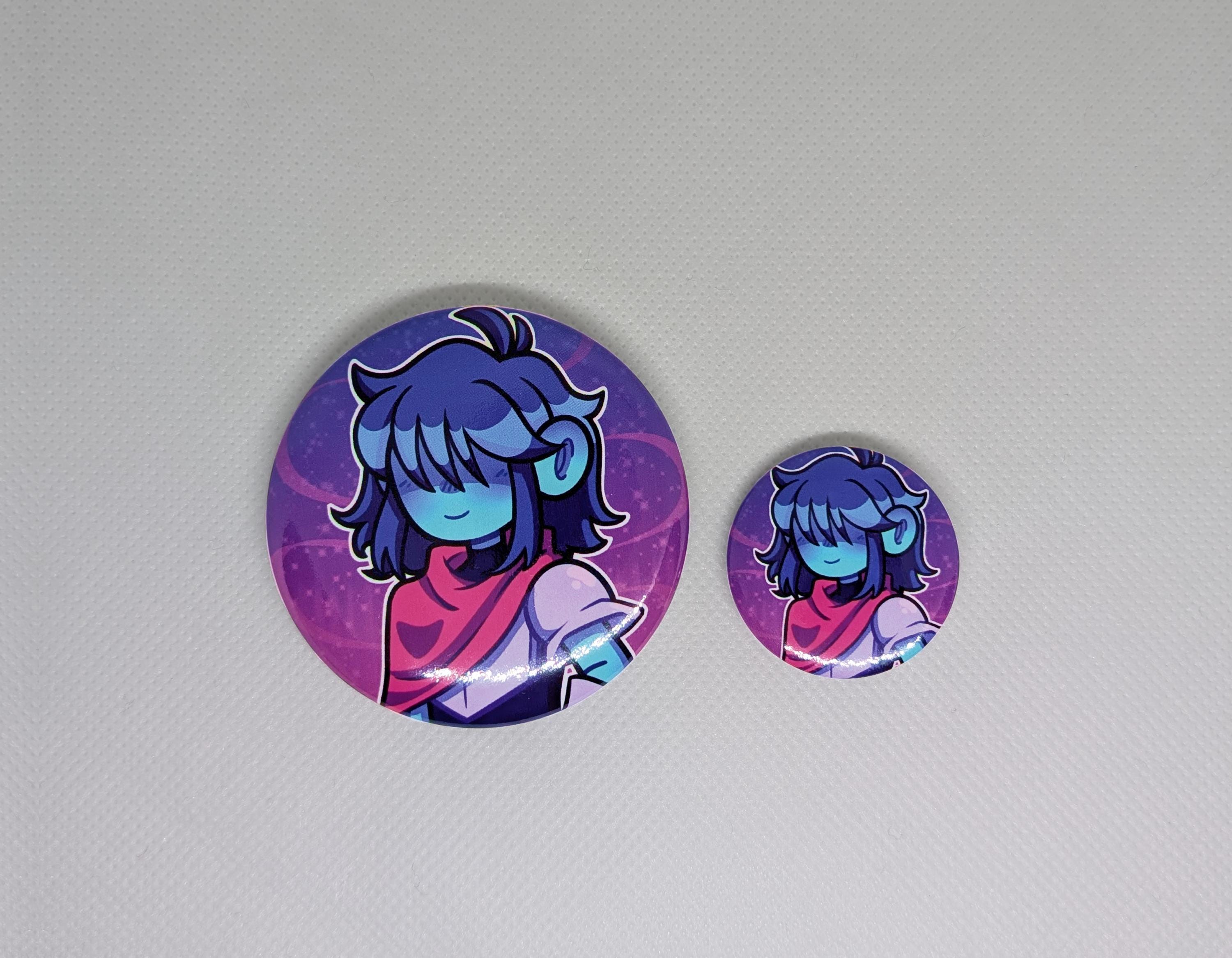 58mm & 32mm Deltarune Buttons - Etsy