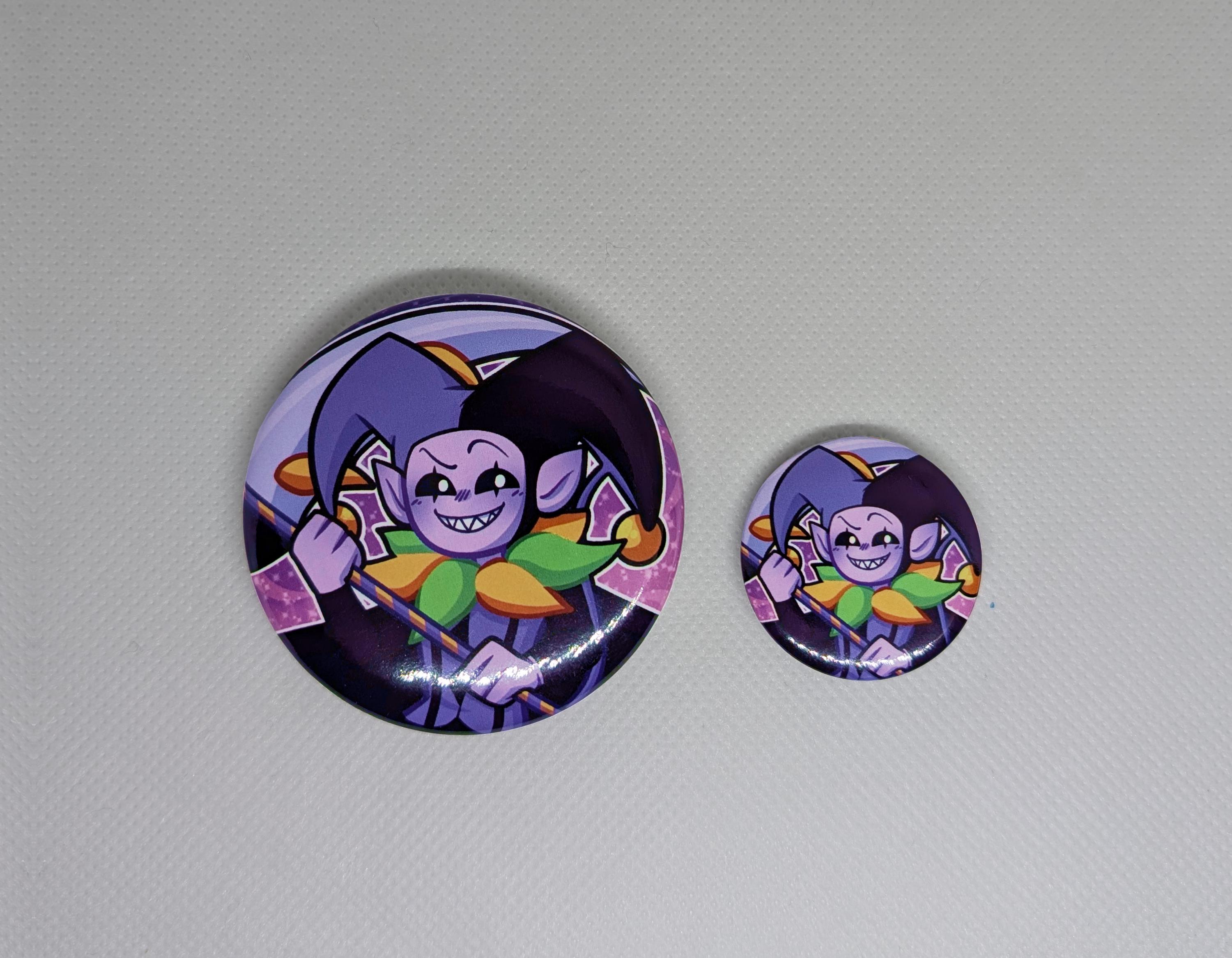 58mm & 32mm Deltarune Buttons - Etsy