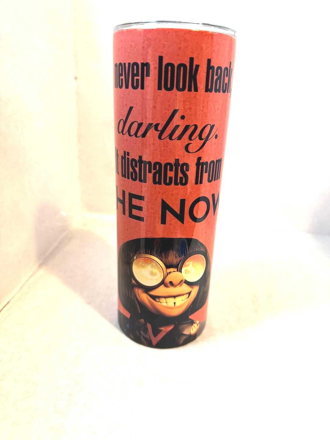 Edna Mode Tumbler: Incredibles Stainless Steel 20 Oz Sublimation Design ...