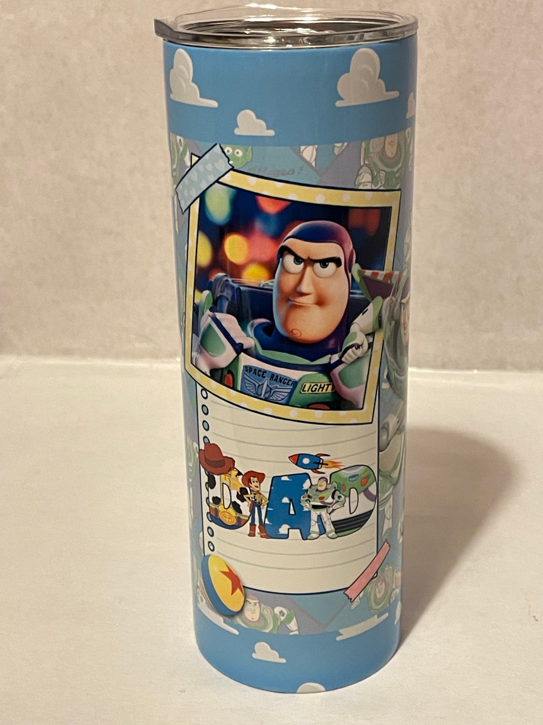 Disney Dad Tumbler. Disney Pixar Buzz Lightyear Toy Story 20 Ounce ...