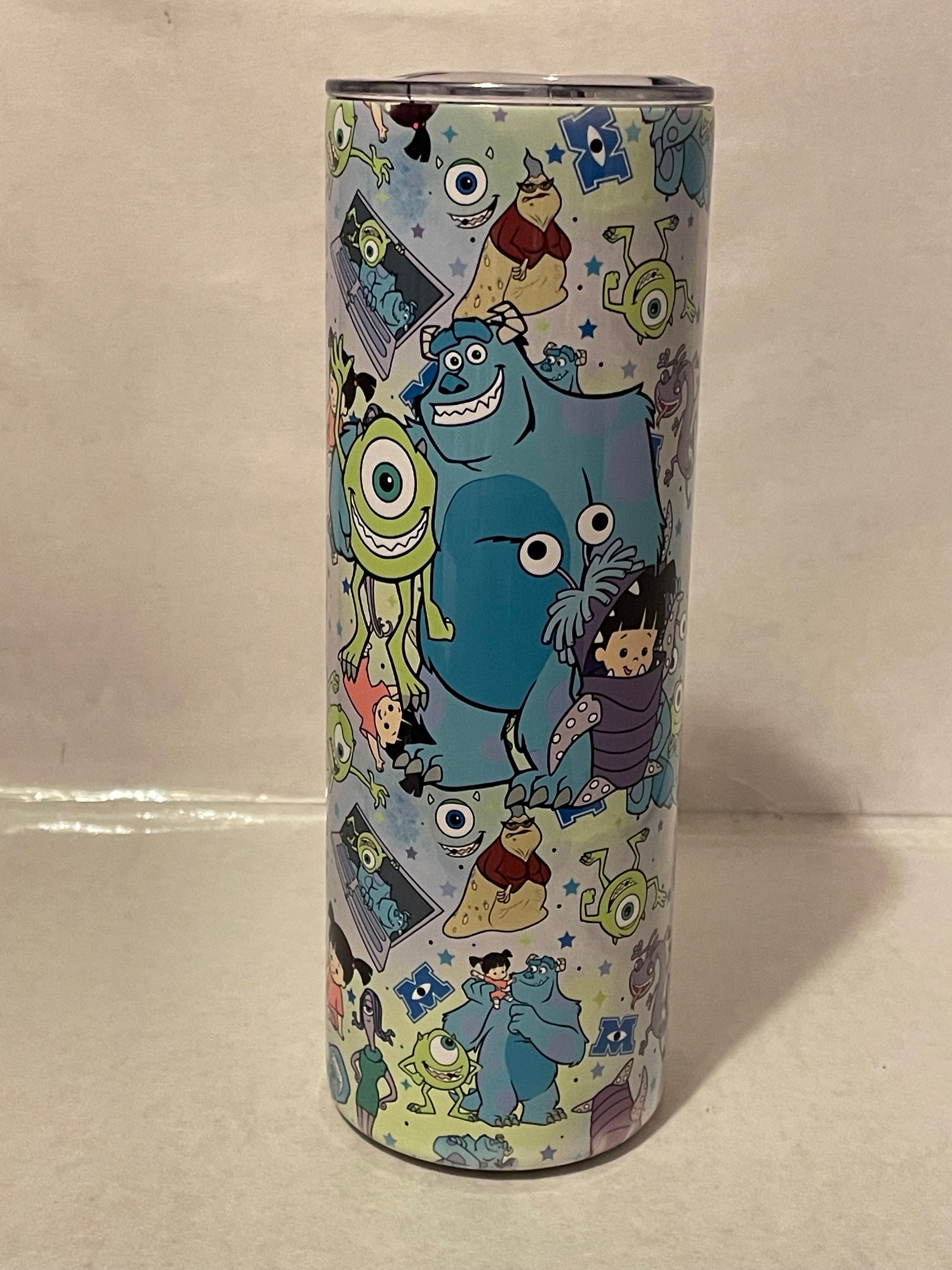 Monsters Inc Tumbler. Disney Pixars Monsters Inc 20 Ounce Skinny ...