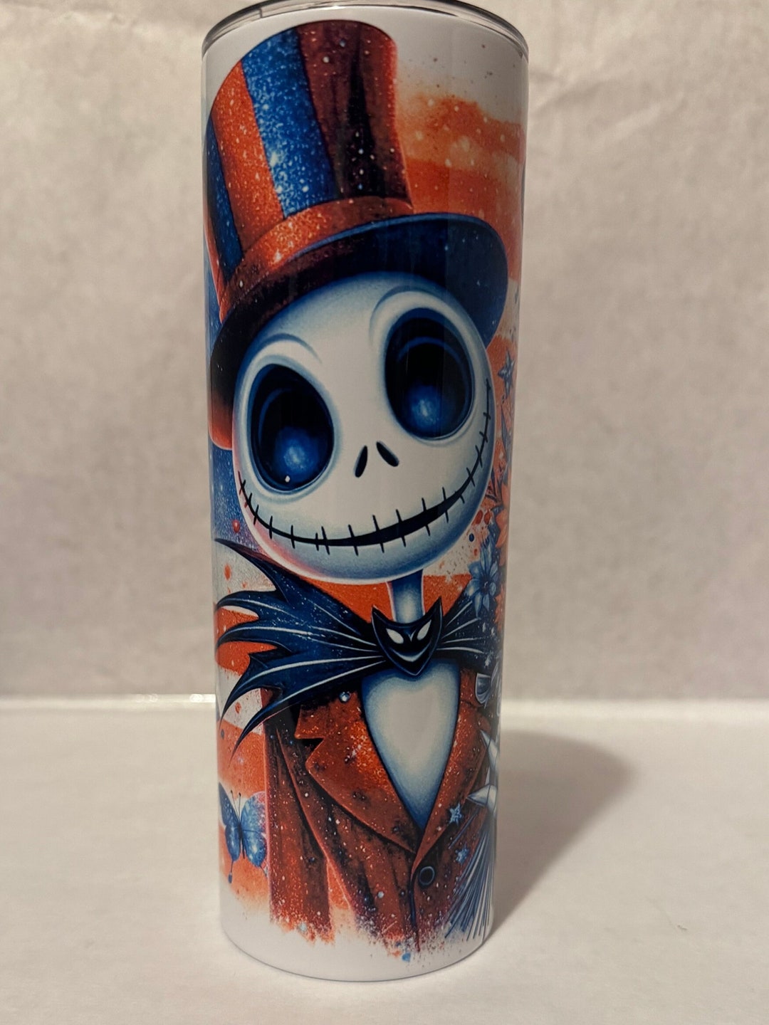 4th of July Jack Skellington Tumbler Patriotic Nightmare Before ...