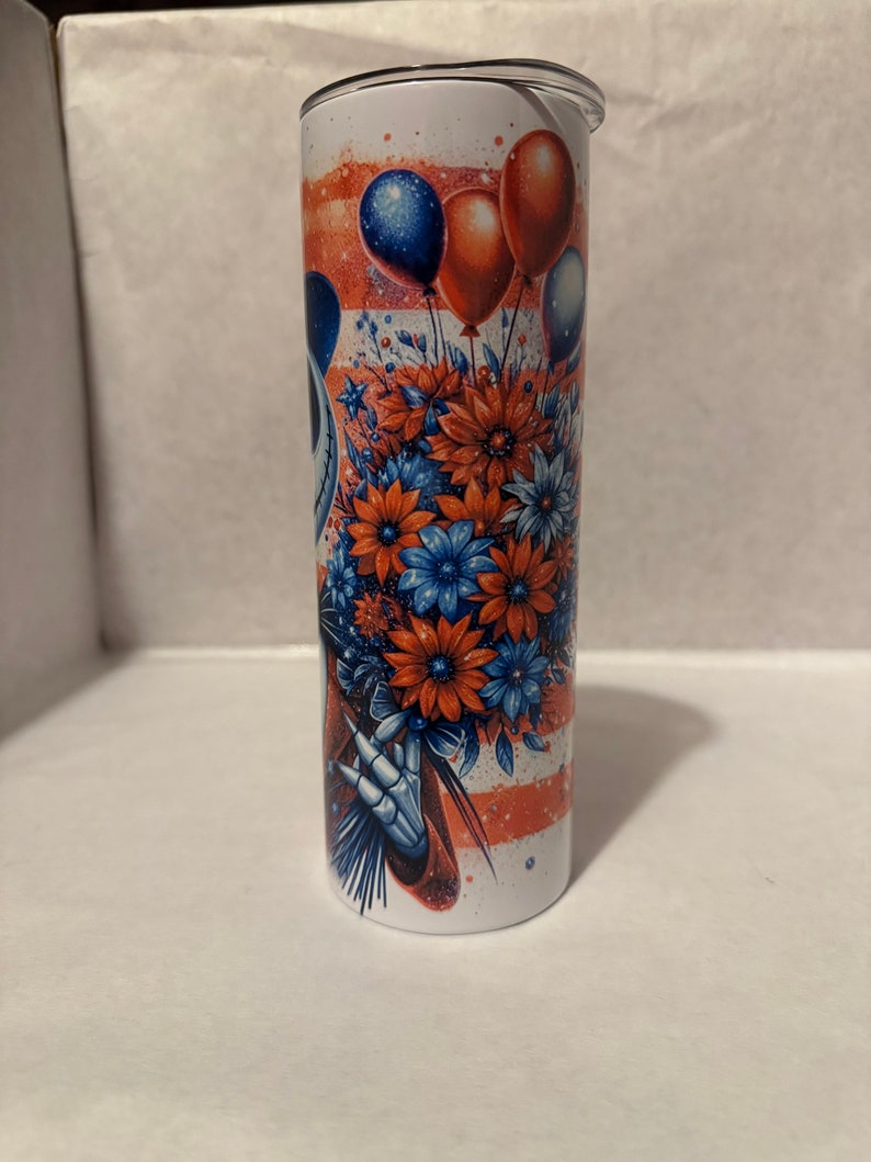 4th of July Jack Skellington Tumbler Patriotic Nightmare Before ...