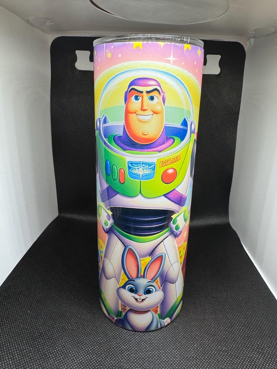 Buzz Lightyear Easter Tumbler 20 Ounce Skinny Stainless Steel ...