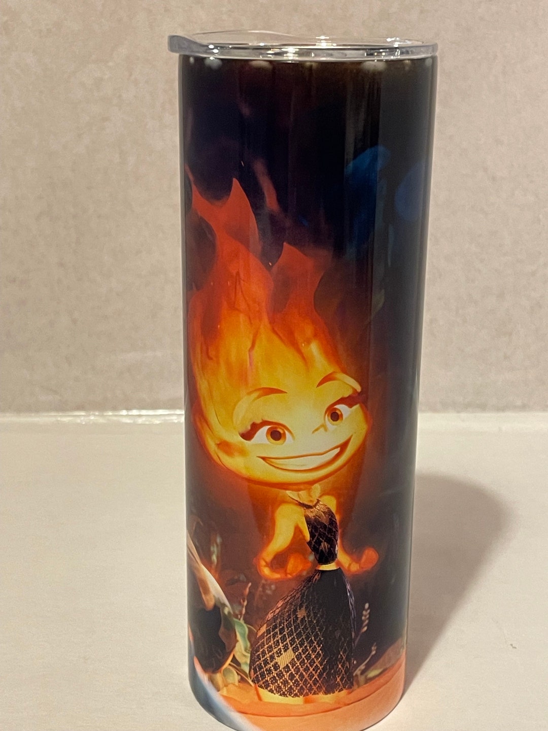 Disney Pixar Elemental Tumbler. Ember and Wade Tumbler. 20 Ounce ...