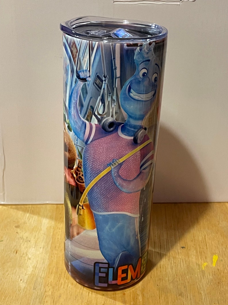 Elemental Tumbler 20 Ounce Straight Skinny Stainless Steel Sublimation ...