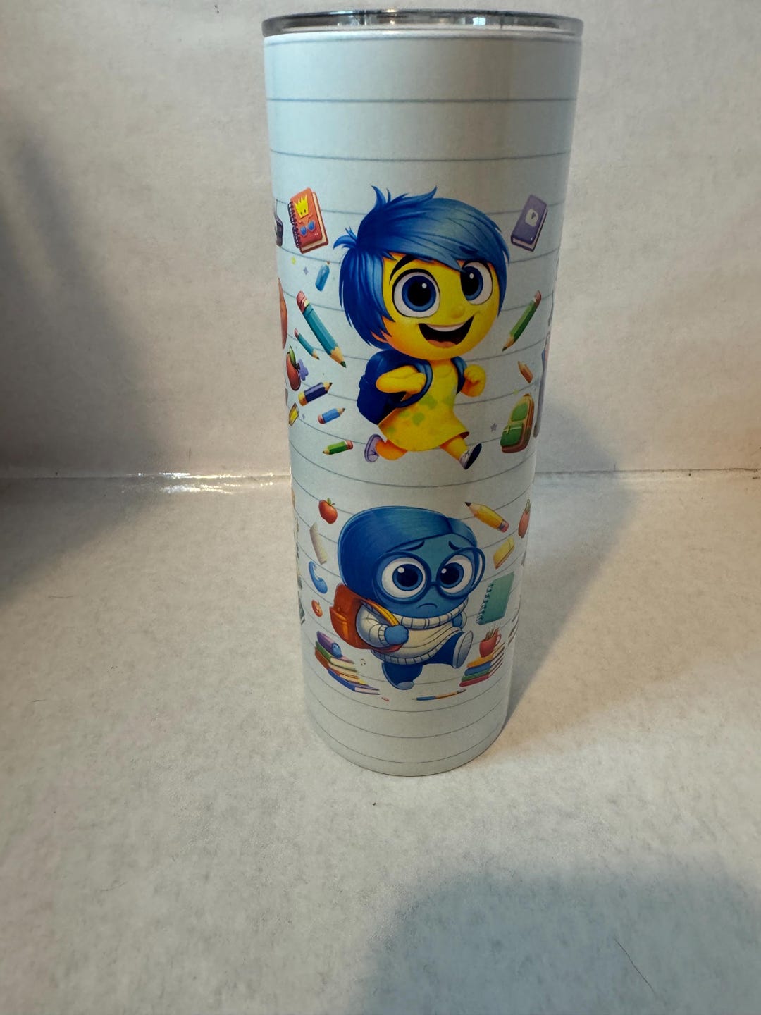 Inside Out School Tumbler Back to School 20 Ounce Stainless Steel ...