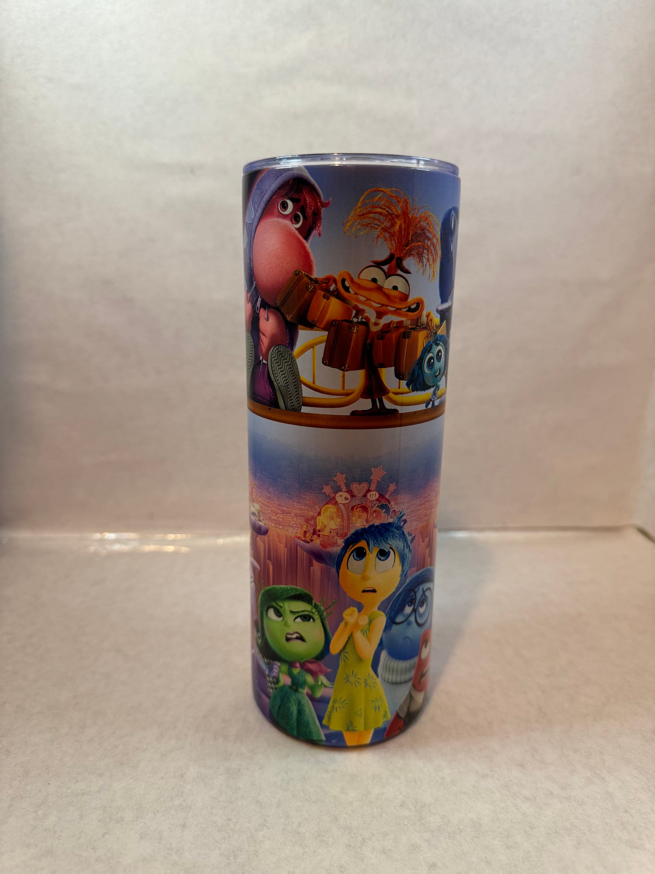 Pixar Inside Out 2 Tumbler 20 Ounce Straight Skinny Stainless Steel ...