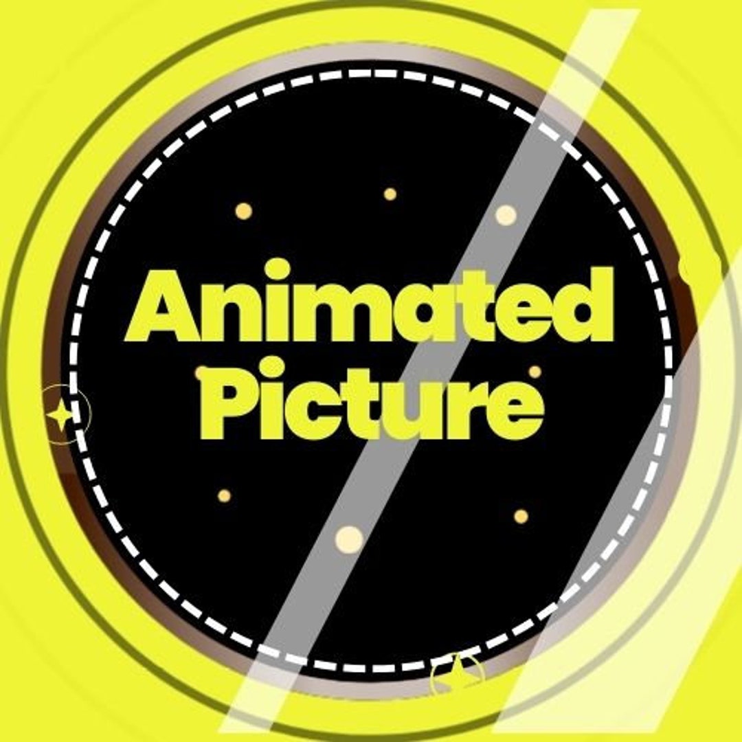 Custom Animated Profile Picture With Pre-designed Backgrounds 8 Unique ...