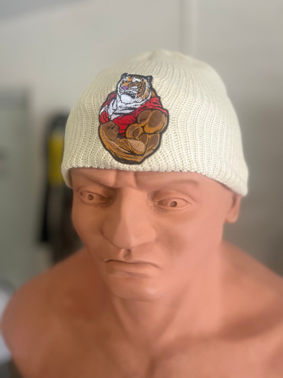 Bodybuilding Beanie MUSCLE TIGER Skull Cap - Etsy