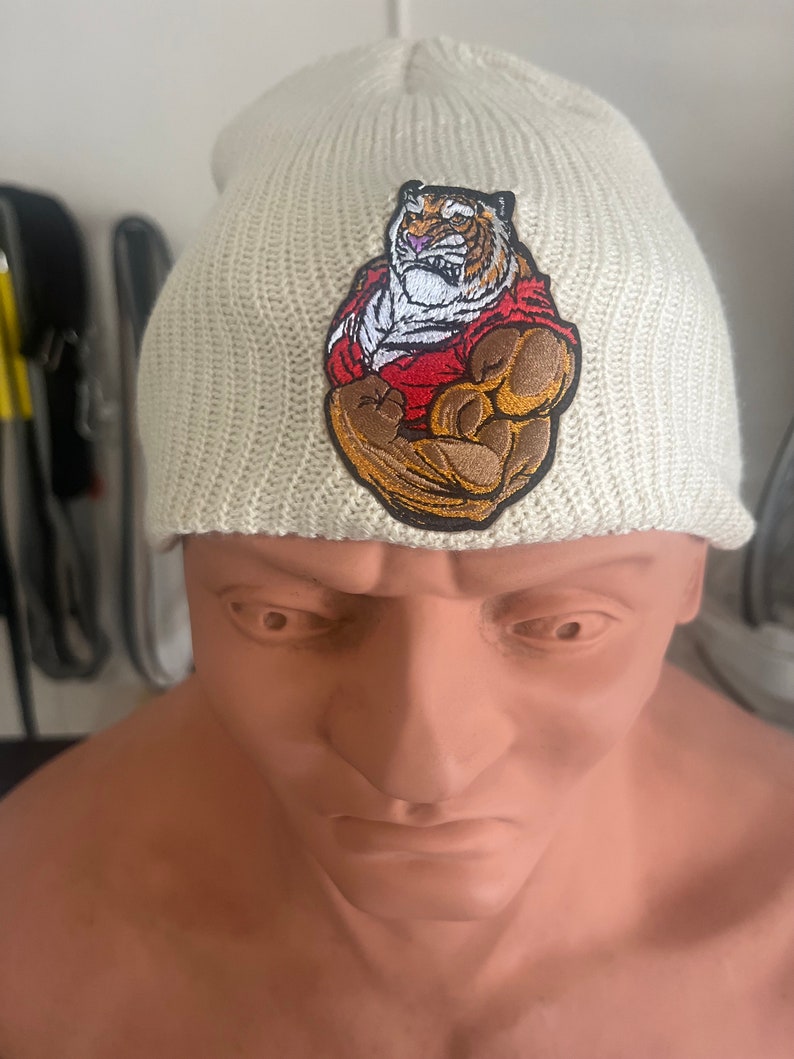 Bodybuilding Beanie MUSCLE TIGER Skull Cap - Etsy
