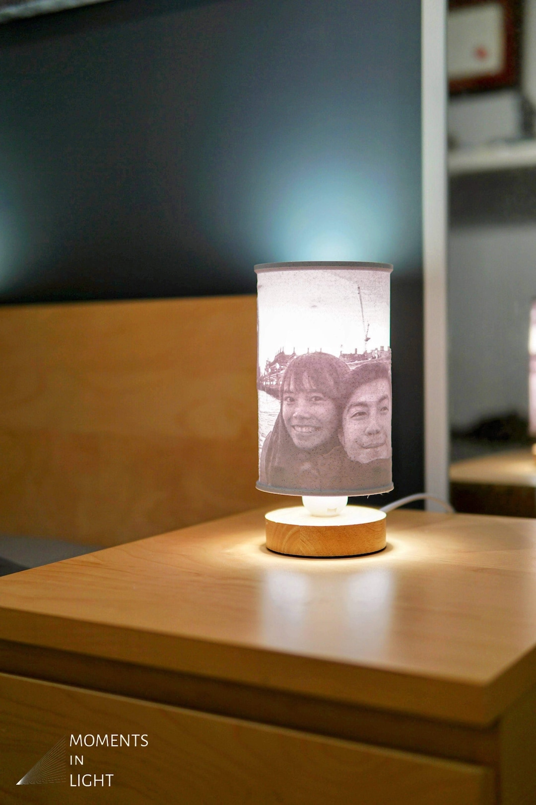 Personalized Photo Lamp, Adjustable Brightness, Custom 3D Photo Lamp ...
