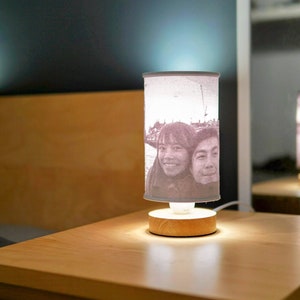 Personalized Photo Lamp, Adjustable Brightness, Custom 3D Photo Lamp ...